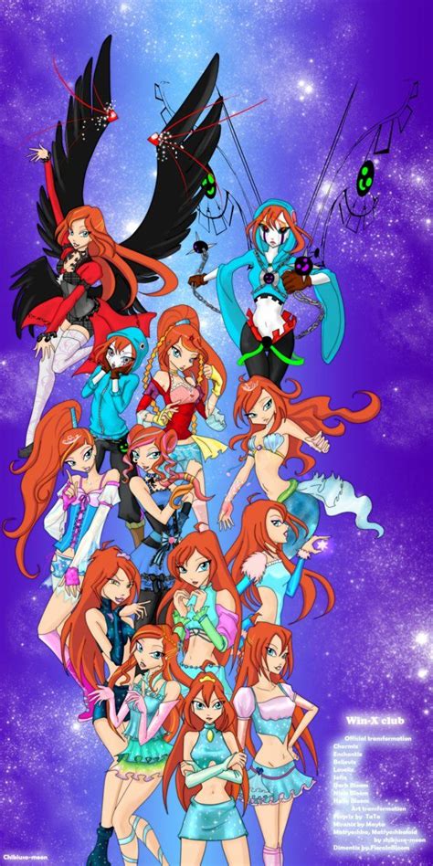 Winx Club Wallpaper Winx Magic Les Winx Rainbow Fairies Bloom Winx