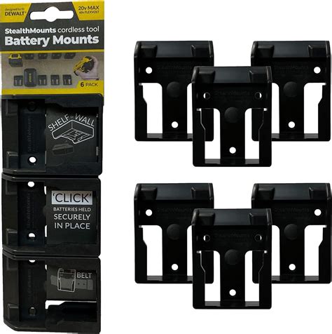 Amazon StealthMounts Battery Holder Compatible With Makita 18V 6