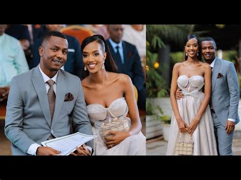 Amafoto Ubukwe Bwa Prince Kid Na Miss Elsa Dore Uko Bwagenze