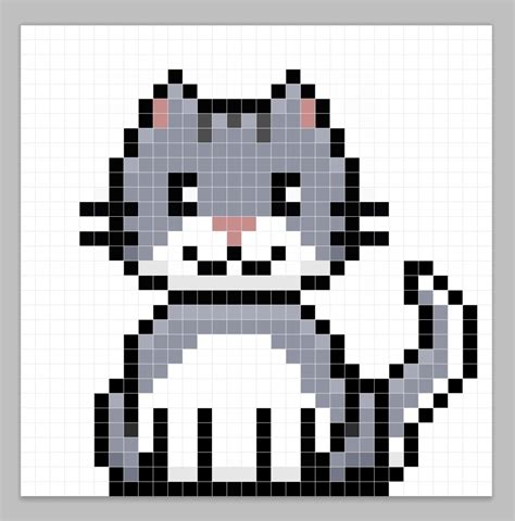 How To Make A Pixel Art Cat Mega Voxels