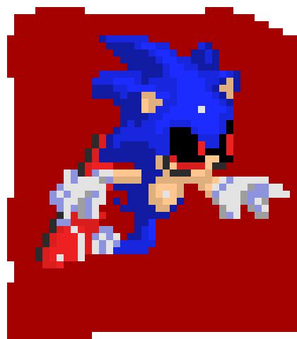 Sonic Exe Pixel Art Pixel Art Maker