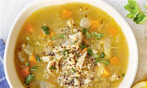 Canja De Frango Quinoa Receitas Pingo Doce