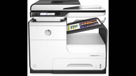 HP PageWide Pro 477dw Setup Print And Scan YouTube
