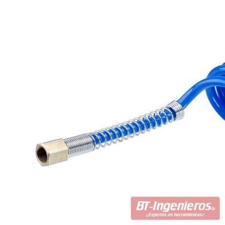 Manguera Aire Comprimido En Espiral 10 Metros