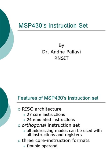 msp430 assembly language programs for common microcontroller applications pdf instruction