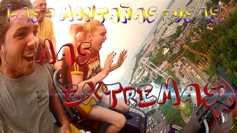 LAS 9 MONTAÑAS RUSAS MAS EXTREMAS los tops de franki YouTube