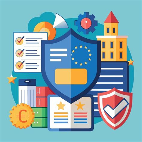 Premium Vector Dsgvo German Datenschutz Grundverordnung Gdpr General