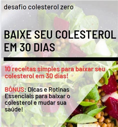 BAIXE SEU COLESTEROL EM 30 DIAS Sid Menezes Hotmart