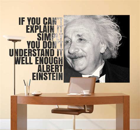 Vinilo Decorativo Cita De Einstein TenVinilo