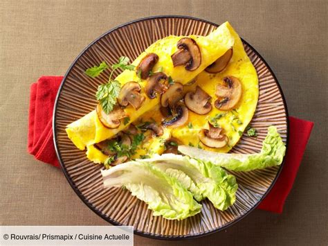 Omelette aux champignons facile découvrez les recettes de Cuisine