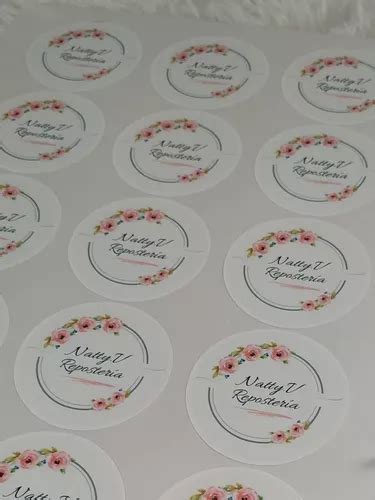 Stickers Personalizados Adhesivos Pegotines Meses Sin Intereses