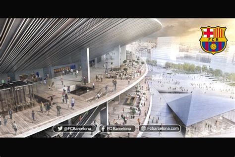 Barcelona dio a conocer la maqueta del nuevo Camp Nou América Deportes