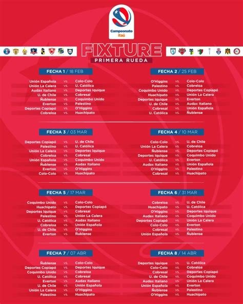 SE DIO A CONOCER EL FIXTURE DEL CAMPEONATO 2024 DEPORTES IQUIQUE