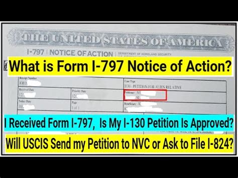 What Is Form I Notice Of Action Is My Petition Is Approved I