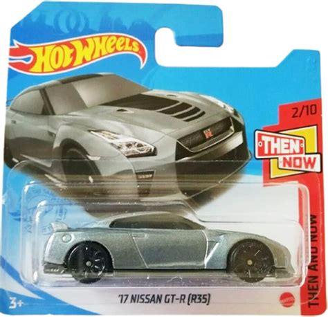 Hot Wheels 17 Nissan GT R R35 Then And Now 2 10 079 250 2021 Short