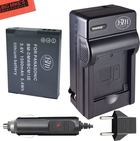 BM Premium DMW BCM13E Battery And Battery Charger For Panasonic Lumix