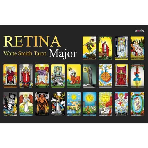 タロットカード 正規販売店 Deckstiny レティナ ウェイト スミス タロット 78pcs Retina Waite Smith