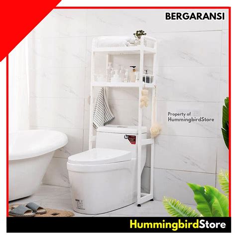 Jual Cx31k Rak Toilet Rak Toilet Organizer Kamar Mandi Kloset Plastik