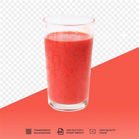 Premium Psd Psd Watermelon Juice Isolated On Transparent Background