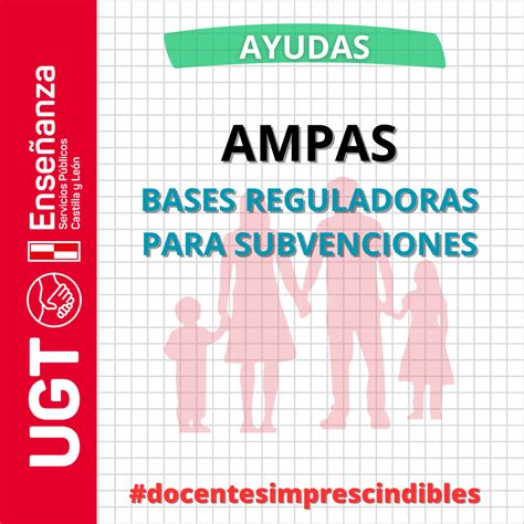 Ayudas Ampas Bases Reguladoras Para Subvenciones Educaci N