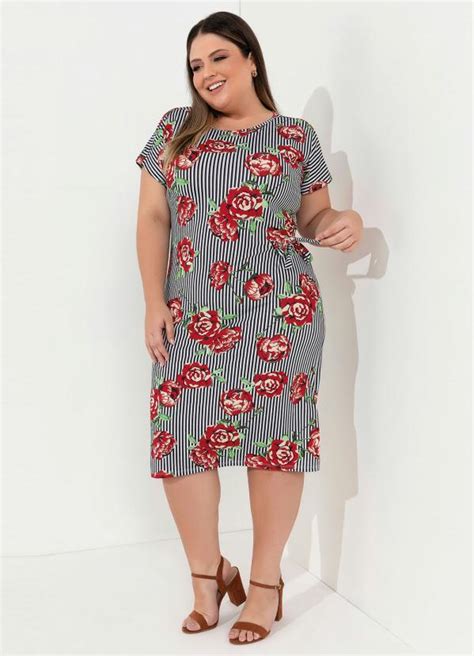 Plus Size Feminino Marguerite