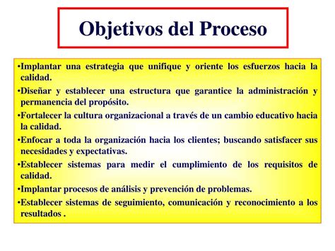PPT Gestión de la Calidad PowerPoint Presentation free download ID