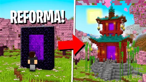 Como TRANSFORMAR SEU PORTAL DO NETHER Minecraft Hardcore 1 20 YouTube
