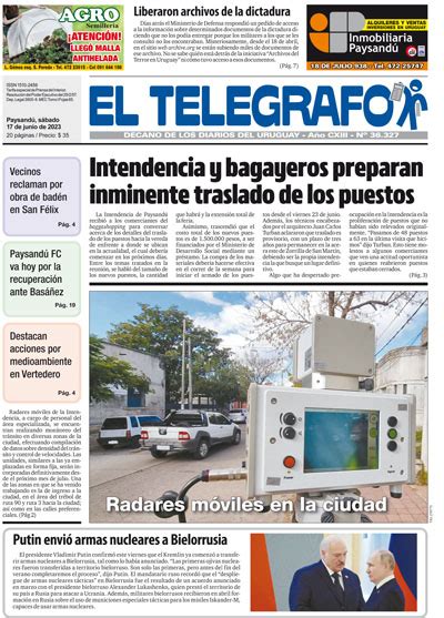 Edición 17 06 2023 Diario El Telégrafo