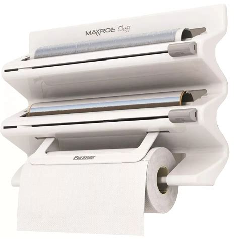 Porta Rolos Maxroll Cheff Papel Toalha Pvc Alumínio Cozinha R 159 90