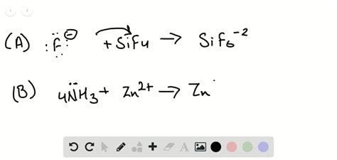 Solved For Each Of The Lewis Acid Base Reactions In Problem