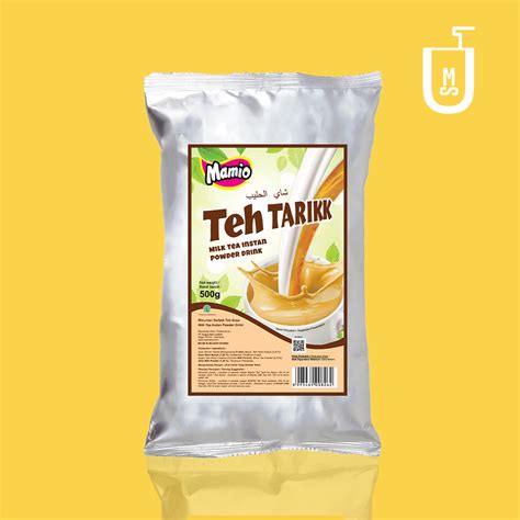 Minuman Serbuk Teh Tarik Mamio Kemasan Gram