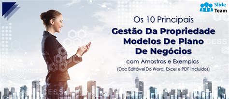 Os 10 principais modelos de plano de negócios de gerenciamento de