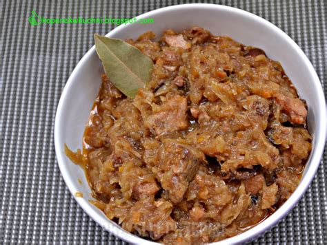 Bigos Z Kiszonej Kapusty Przepis PrzyslijPrzepis Pl