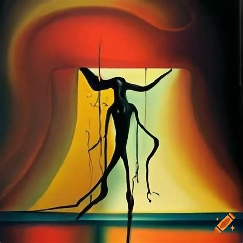 Abstract Artwork By Salvador Dali