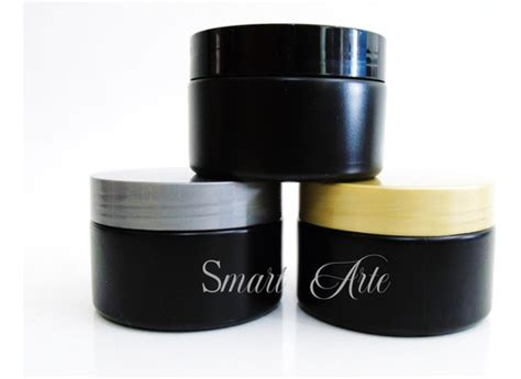 300 Potes 250 G Vazio Preto Ideal Cremes pomadas gel Frete grátis