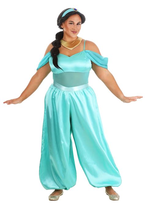 Plus Size Disney Aladdin Jasmine Women S Costume Walmart