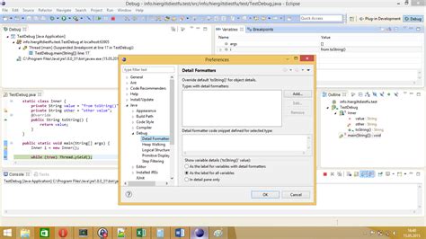 Java Is It Possible To Display Tostring Result In Value Column In
