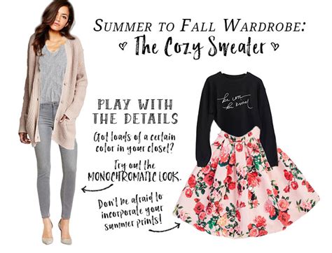 Simple Ways To Transition Your Summer Wardrobe Into Fall