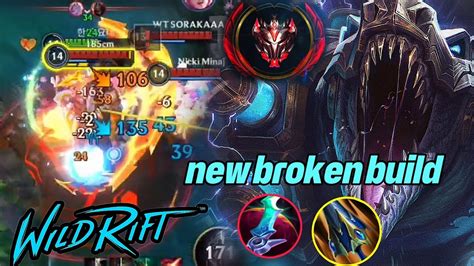 Wild Rift New Broken Build Renekton Renekton Vs Kennen Baron Lane