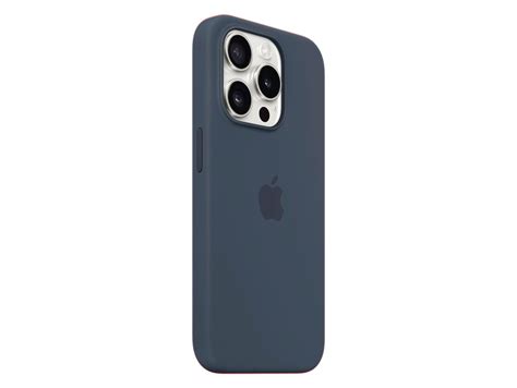 Apple Iphone Silikon Case Mit Magsafe F R Iphone Pro Sturmblau