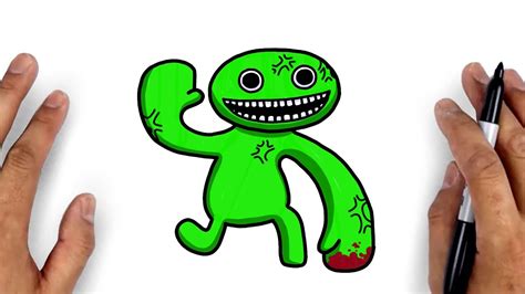 How To Draw Jumbo Josh From Garten Of BanBan YouTube