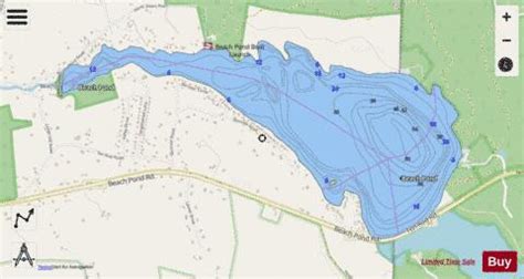 Beach Pond Fishing Map Nautical Charts App