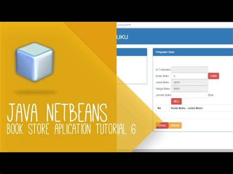 Membuat Aplikasi Perpustakaan Dengan Java Netbeans