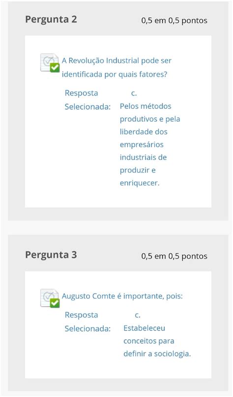 Questionário Unidade 1 AVA Ciências Sociais UNIP Ciências Sociais