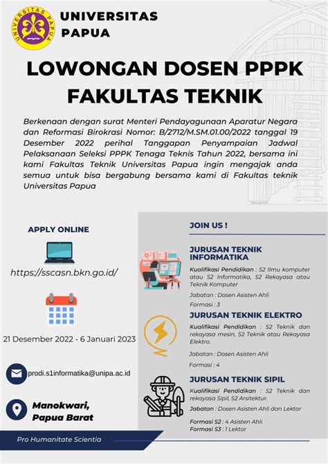 21 Desember 2022 6 Januari 2023 Seleksi Penerimaan PPPK Tenaga