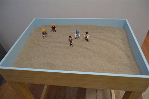 Caja de Arena Mesa Mueble Terapéutica Kideo Aprendizaje