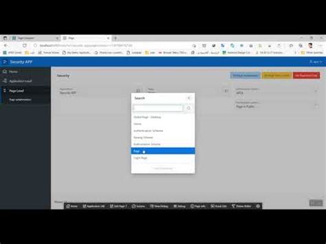 Oracle APEX How To Change Page Authorization Scheme On Runtime YouTube