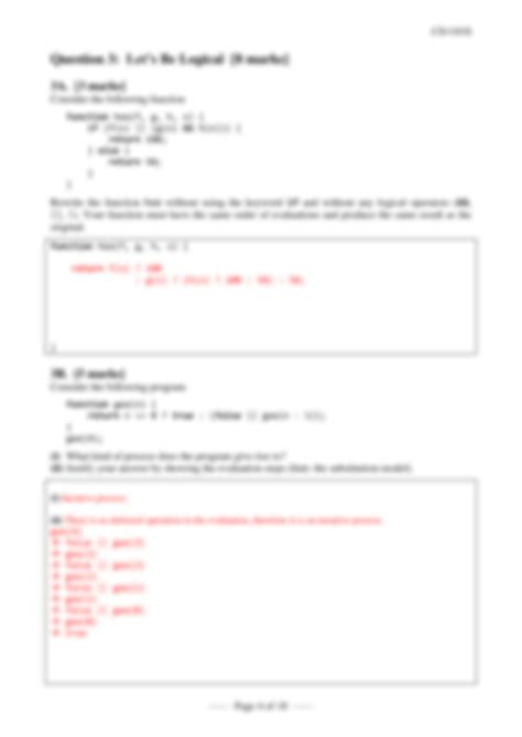 SOLUTION Programming Methodology Recursive Vs Iterative Processes Exam