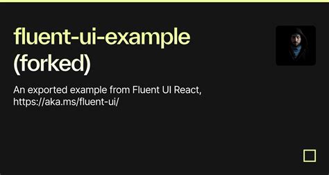 Fluent Ui Example Forked Codesandbox