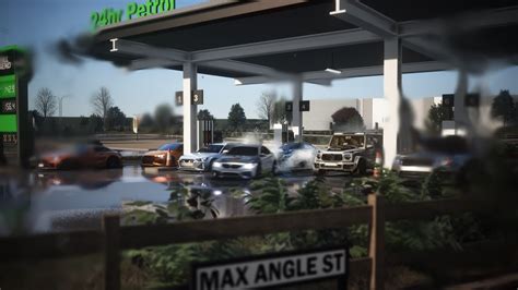 ASSETTO CORSA PETROL STATION CAR MEET TAMSWORTH 4K YouTube